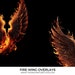 Fire Wing Overlays | Digital Wing Overlays | Photoshop Overlays | Wing ...