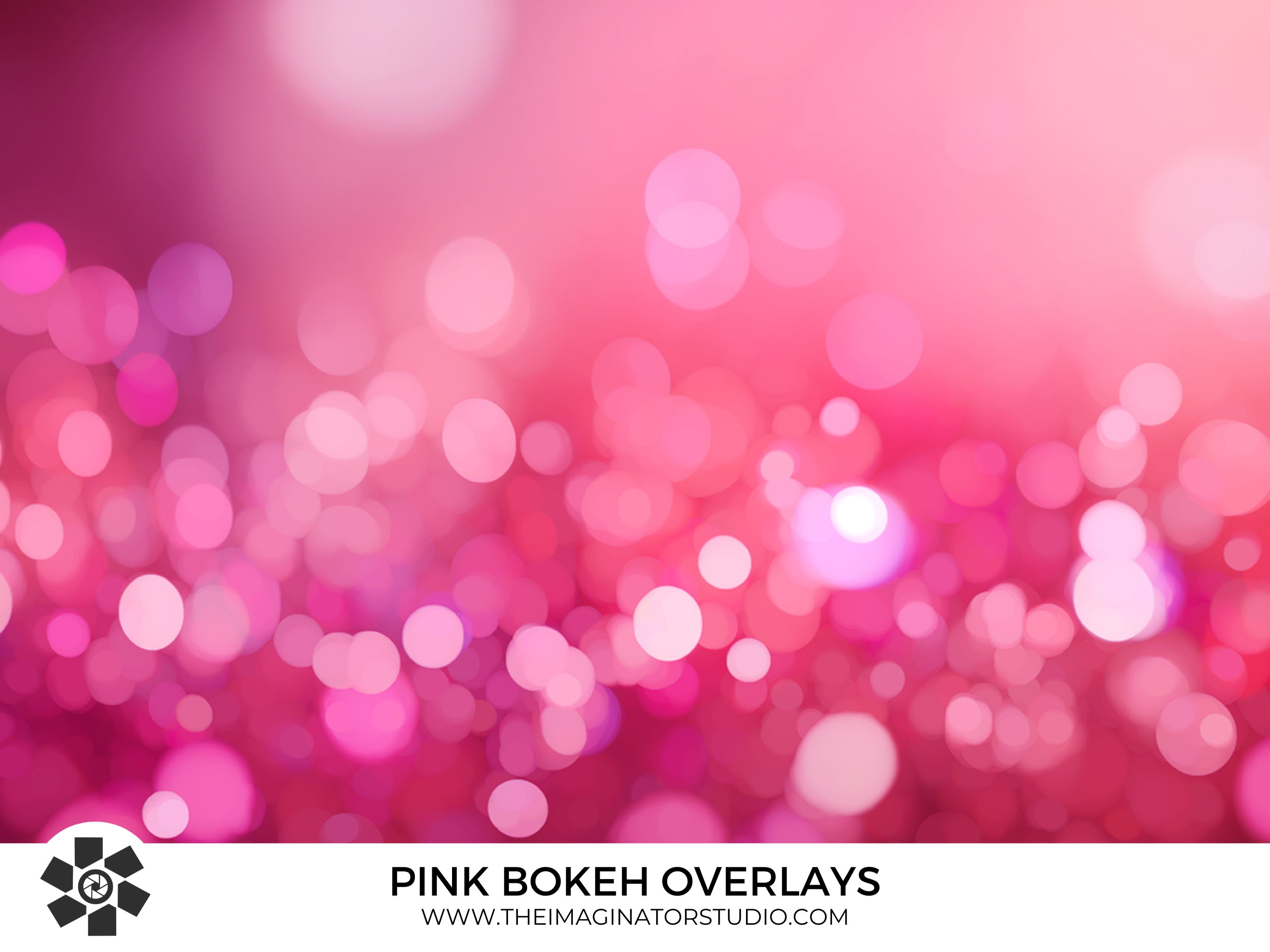 Pink Bokeh Overlays | Bokeh Overlays | Pink Light Overlay | Photoshop ...