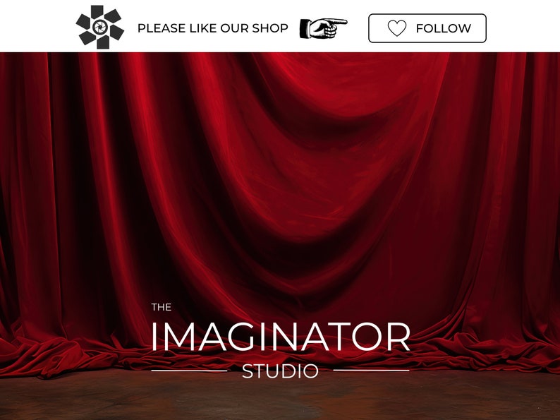 Red Draped Fabric Backgrounds | Red Curtains | Red Studio Backdrop ...