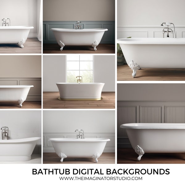Bathroom Backdrop Photography - Etsy