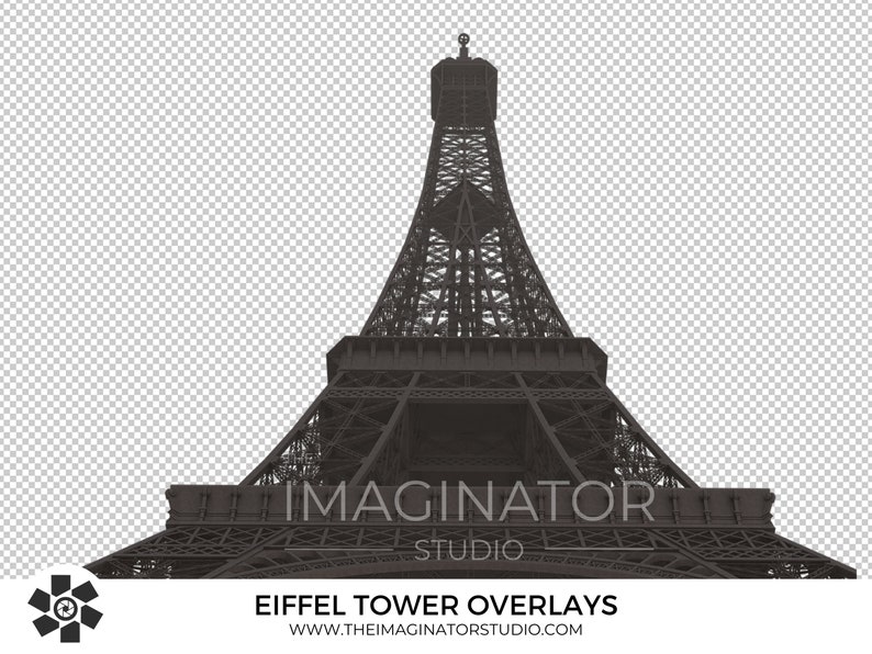 Eiffel Tower Overlay | Paris | Eiffel Tower | Overlays | Digital ...