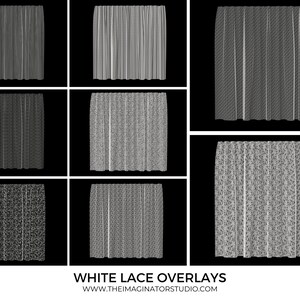 White Lace Overlays | Photoshop Overlays | Photography | Overlays ...