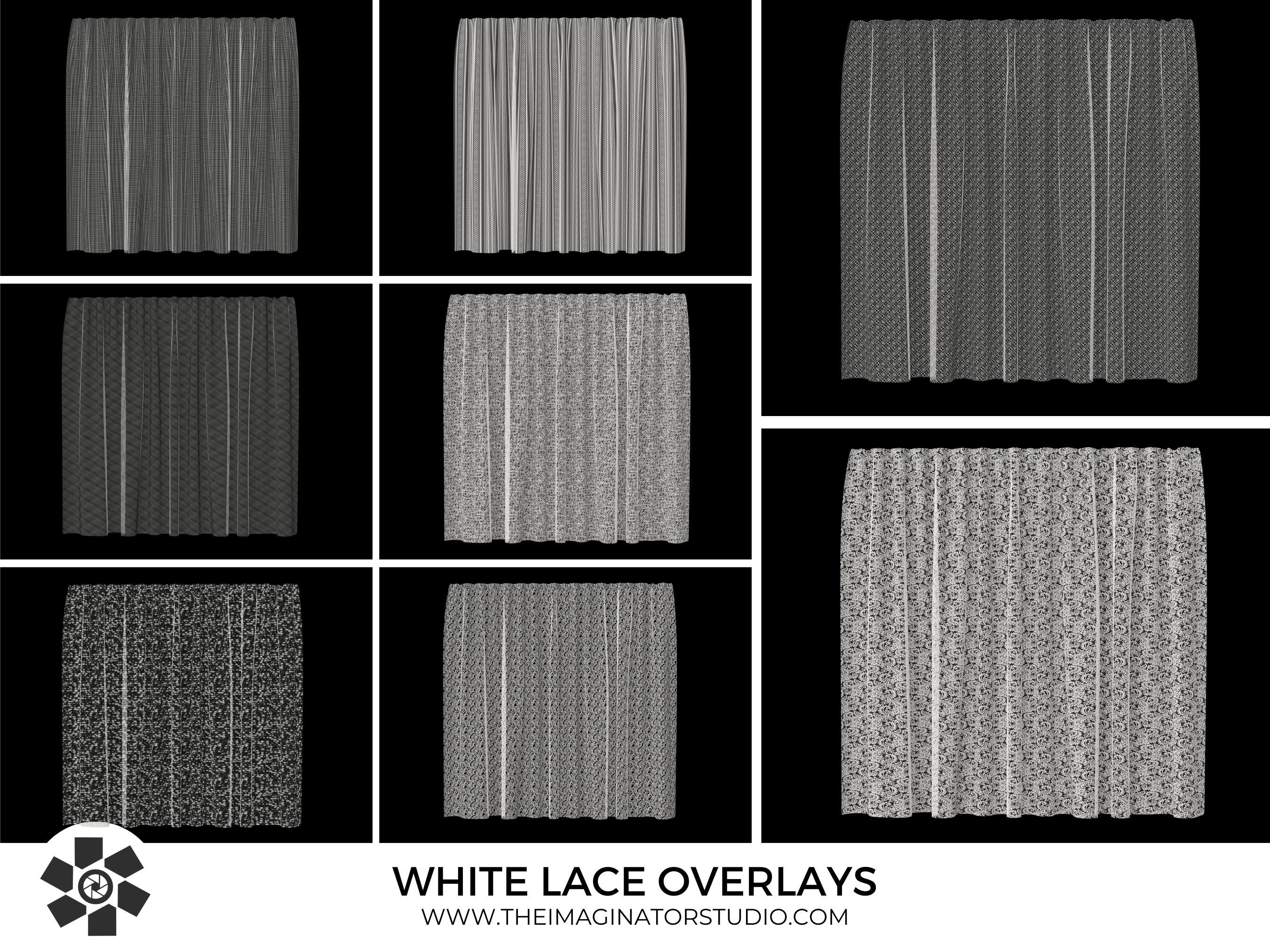 White Lace Overlays | Photoshop Overlays | Photography | Overlays ...