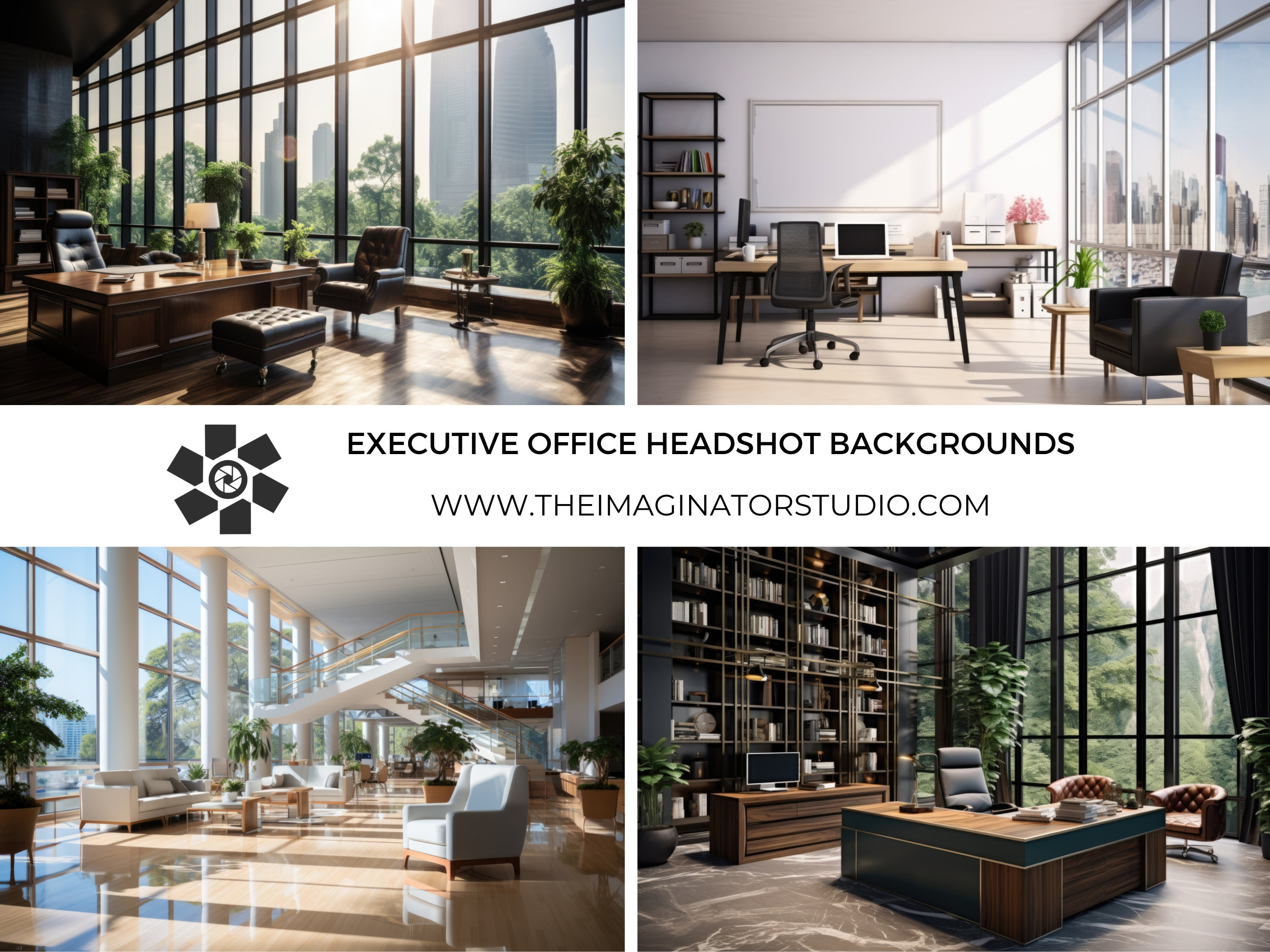 Office Background | Cinematic Headshot Background | Digital Background ...