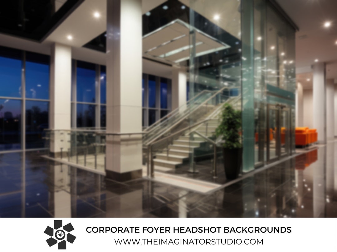 Corporate Foyer | Office Business Background | Photography | Headshot ...