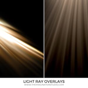 Light Ray Overlays | Sun Ray Overlays | God Light | Photoshop Overlay ...
