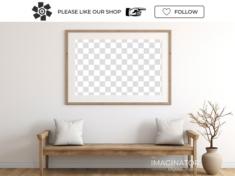 Interior Room Mockup | Frame Mockup | Wall Art Mockup | Mockup Frame ...