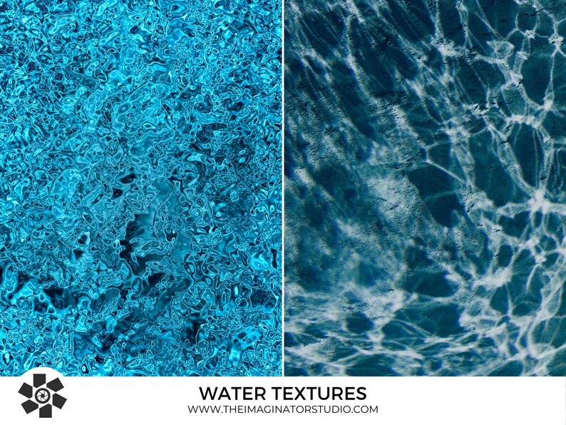 Water Textures | Water | Digital Backgrounds | Digital Overlays ...