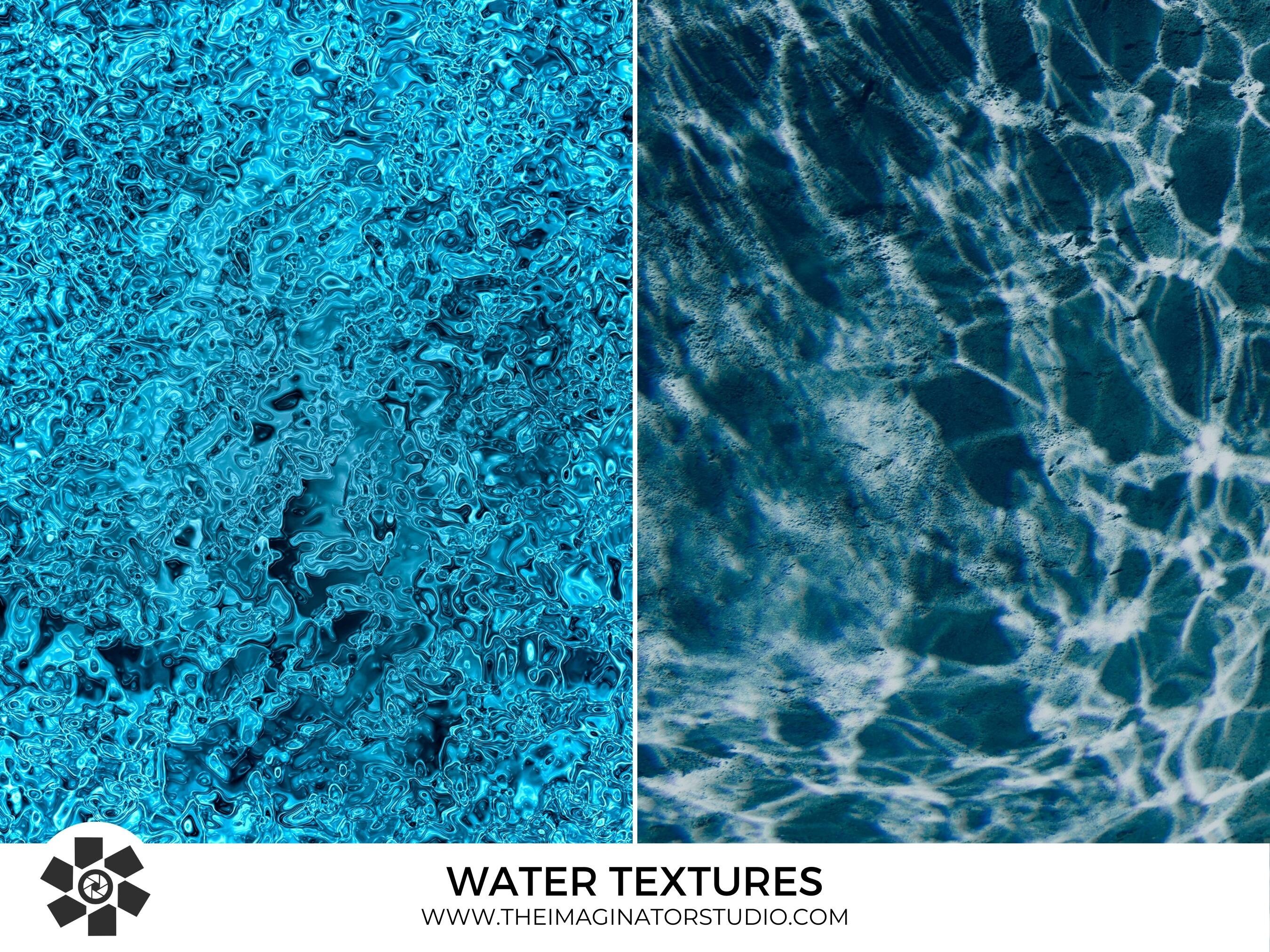 Water Textures | Water | Digital Backgrounds | Digital Overlays ...