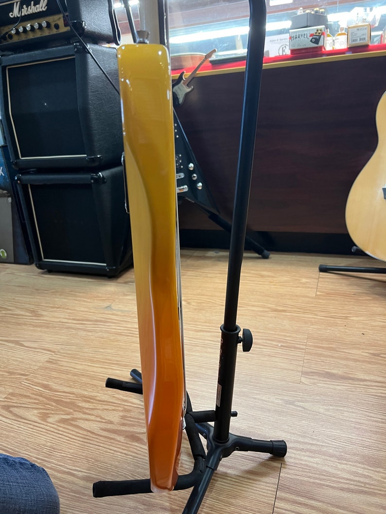 Pickard Prelude 4-string Bass in Tequila Sunrise - Etsy