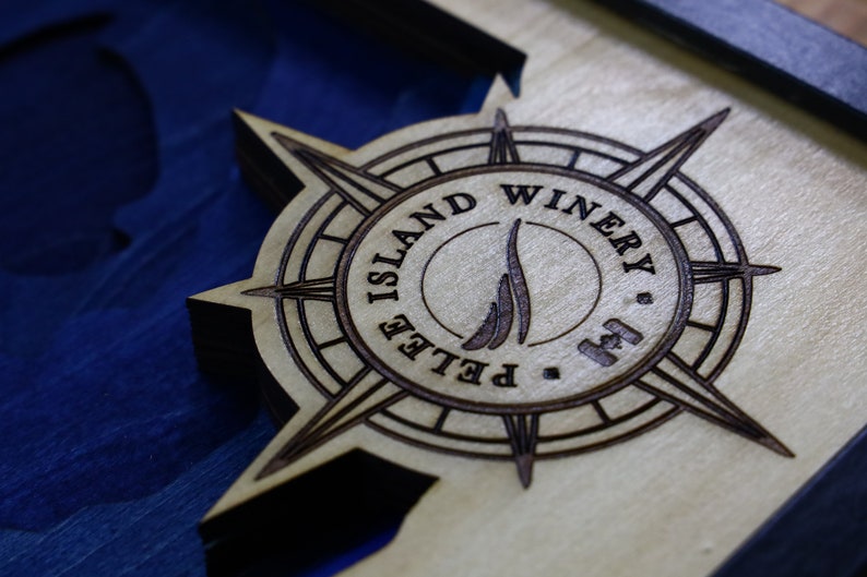 Lake Erie 3D Laser Cut Wood Map Bathymetric Depth - Etsy