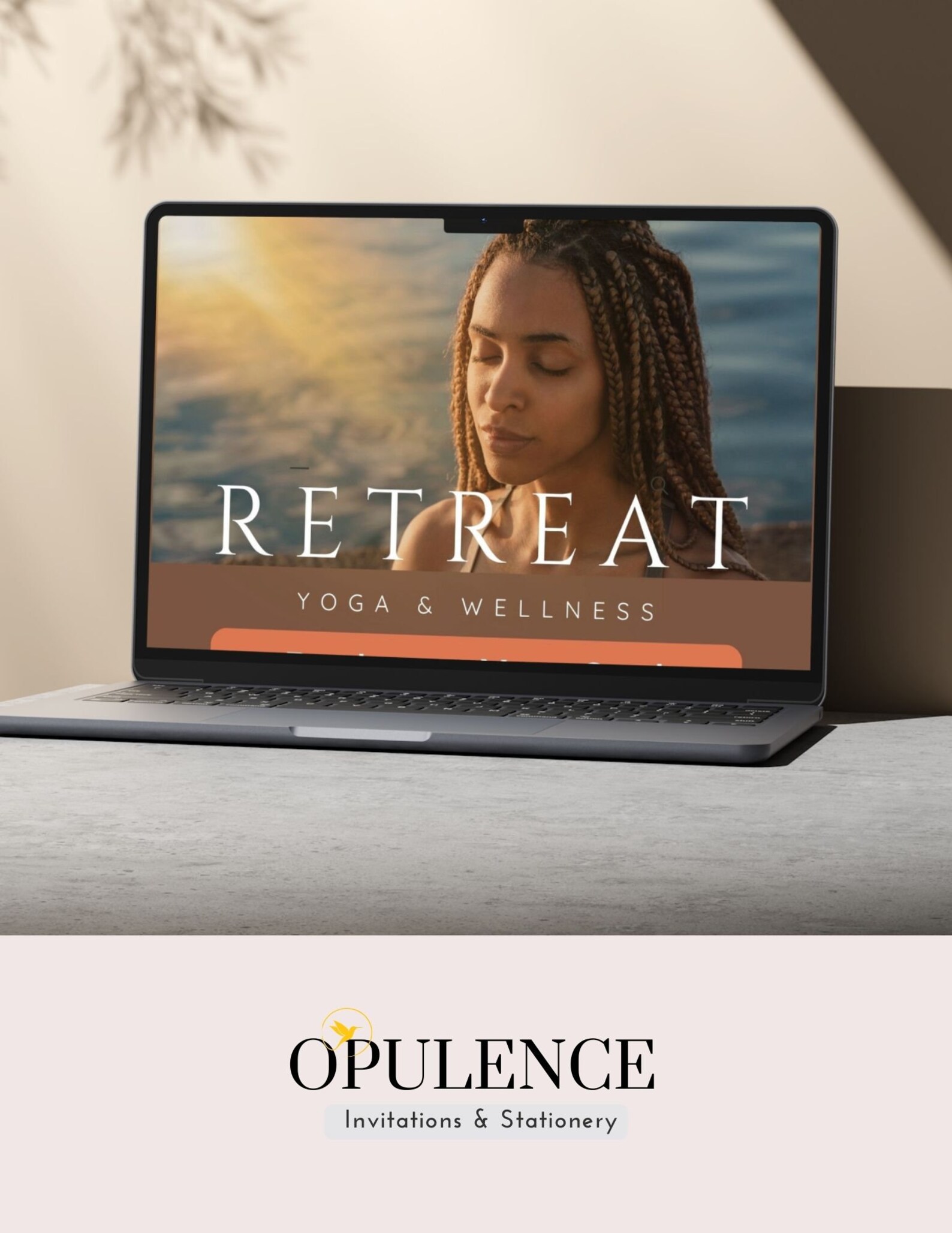 Retreat Flyer Invitation Design | Spa Retreat Event, Yoga Flyer Design ...