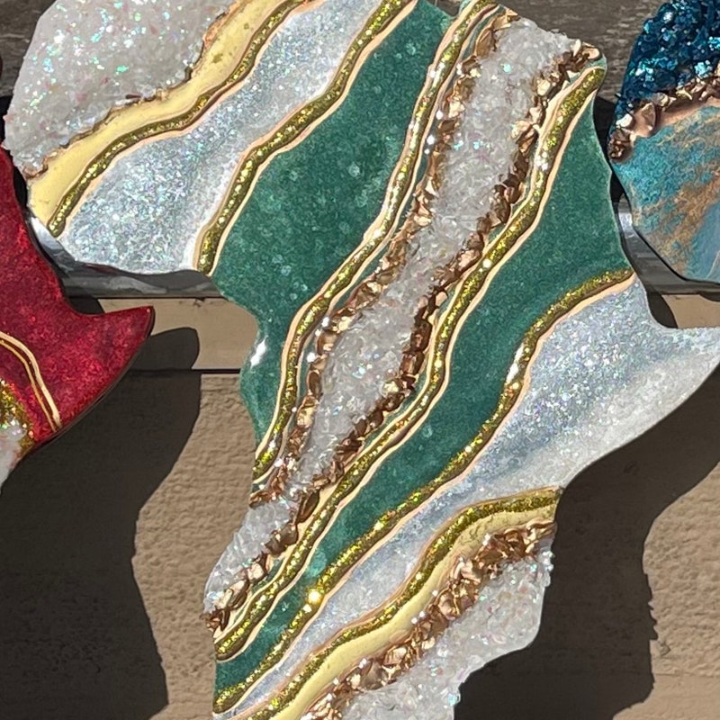Resin Abstract Art - Etsy