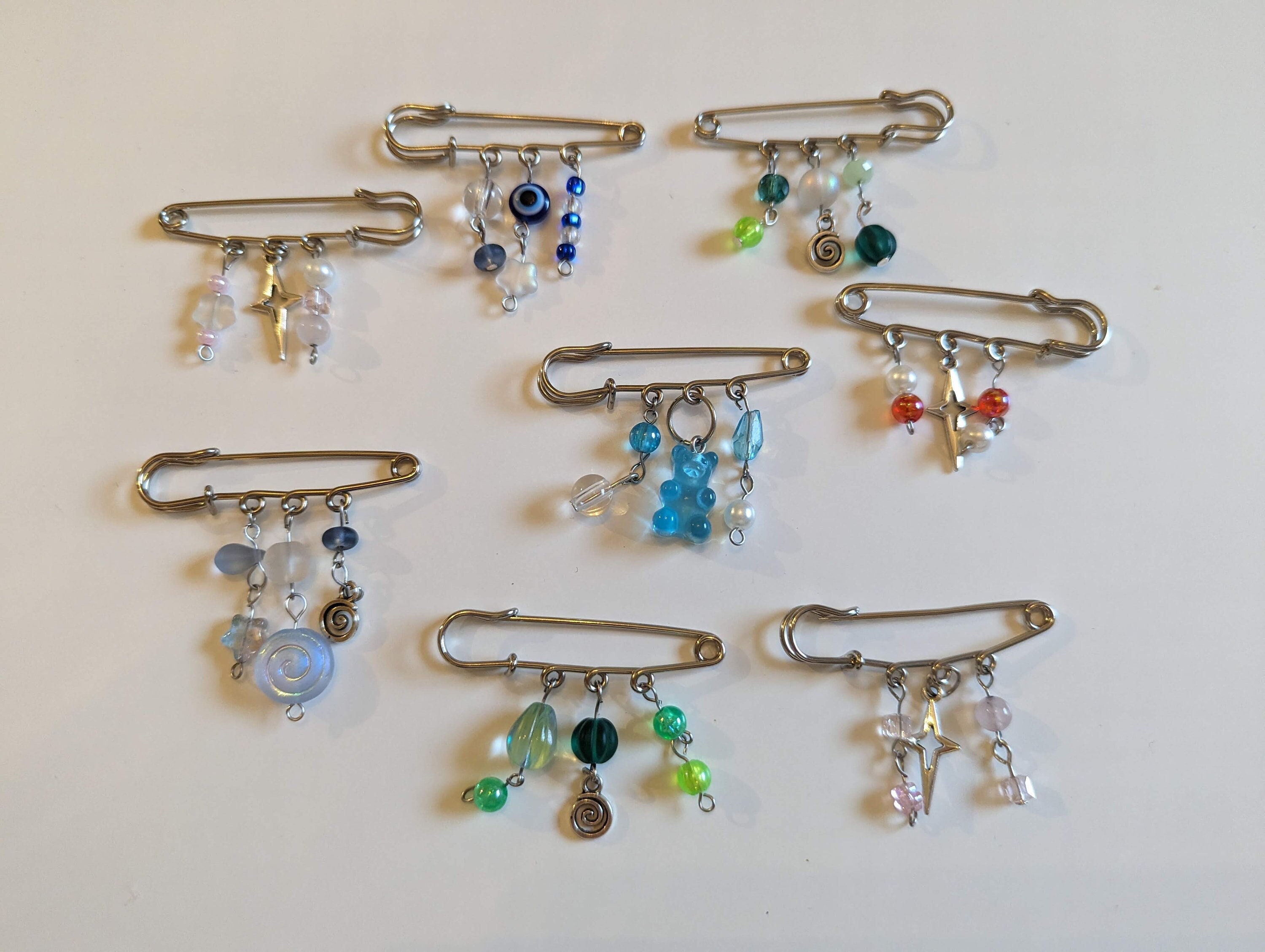 Beaded Pins - Etsy