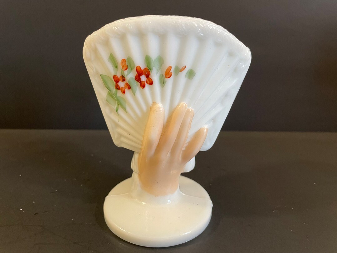 1890's Dithridge Glass Fan Toothpick Holder - Etsy