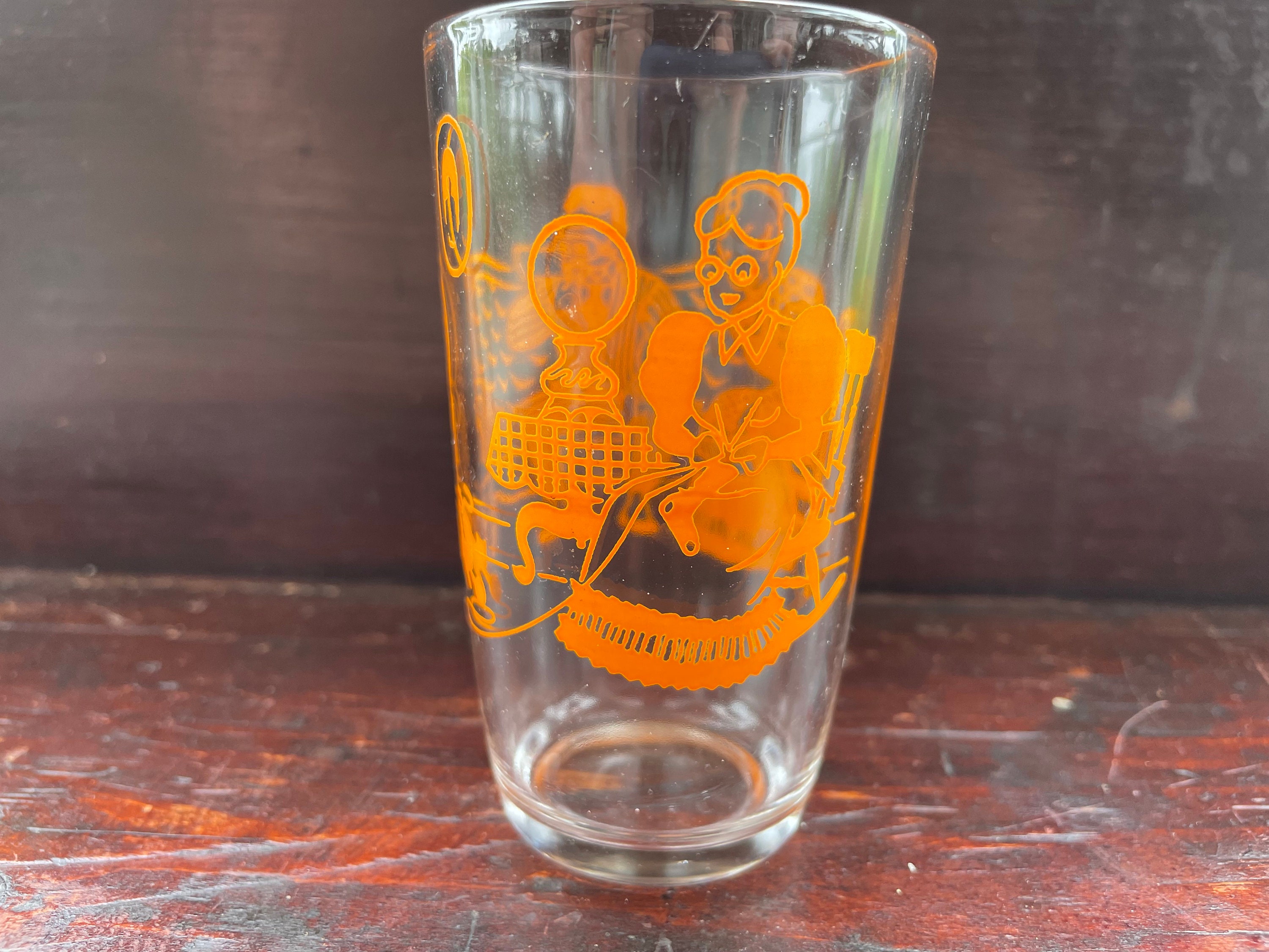 Set of 2 Swanky Swig Glasses From the 1950's 5 Ounce Kid - Etsy