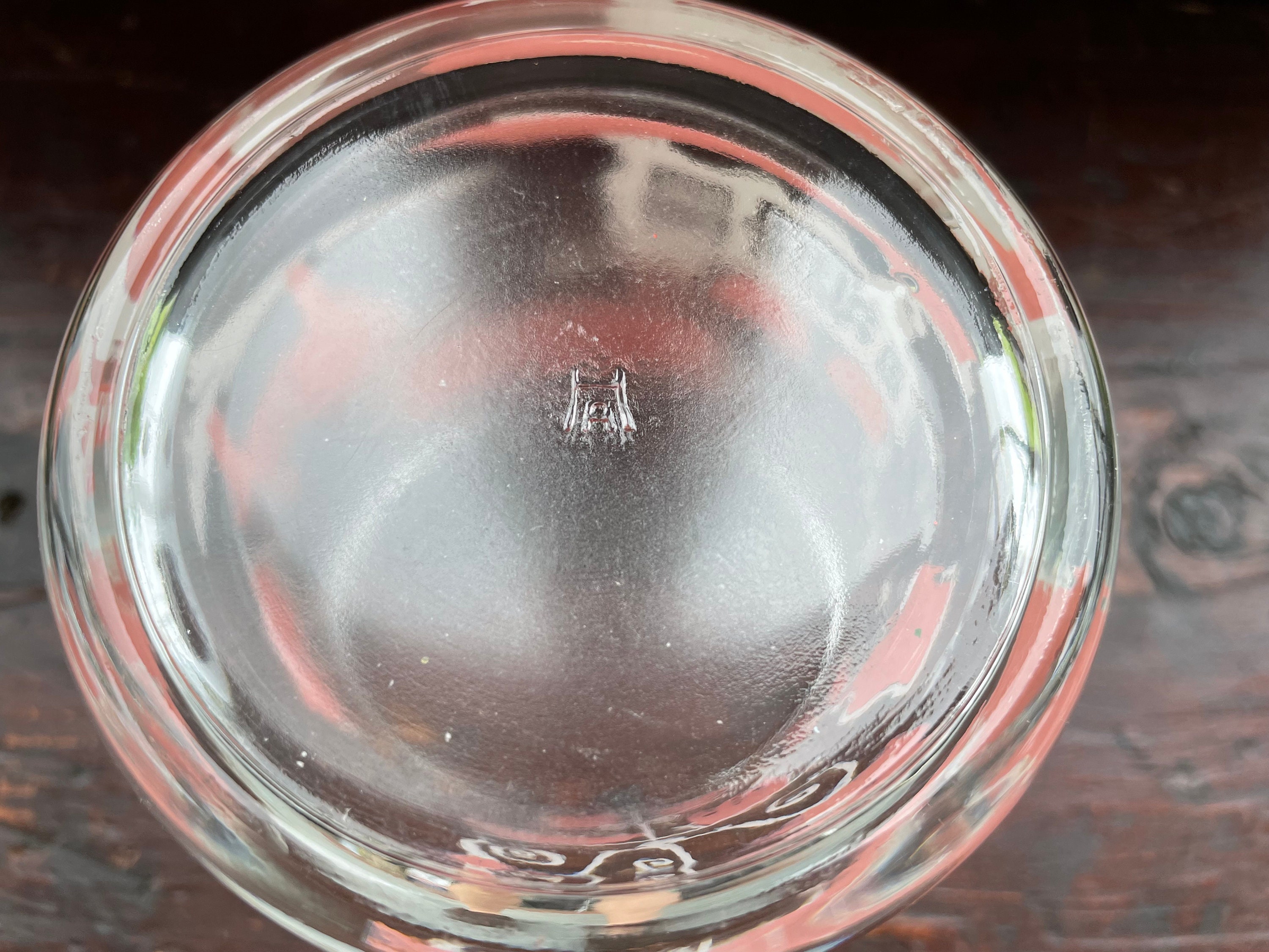 Hazel Atlas Cottage Cheese Glass 16 Ounce - Etsy