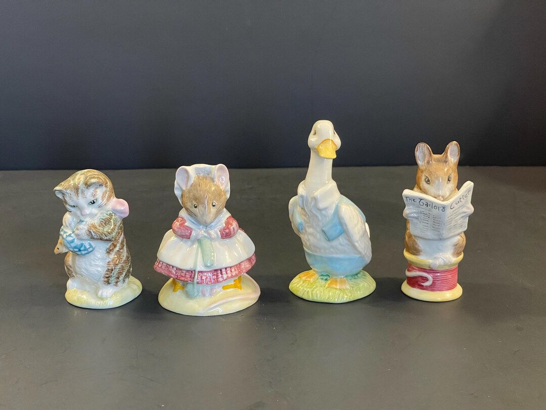 Choice of Beatrix Potter Porcelain Figurine - Etsy