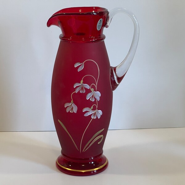 Hand Painted Pitcher - Etsy