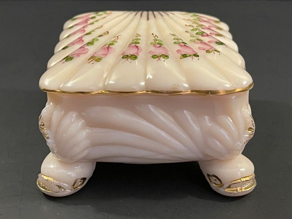 Cambridge Hand Painted Cigarette Box - Gem