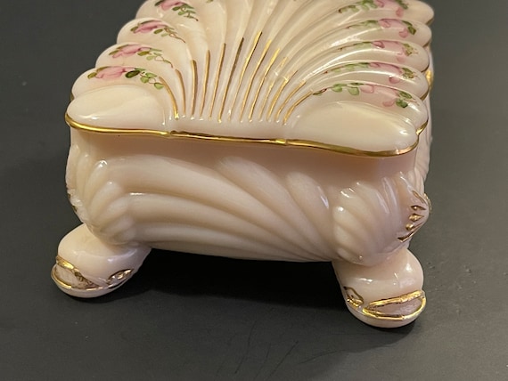 Cambridge Hand Painted Cigarette Box - Gem