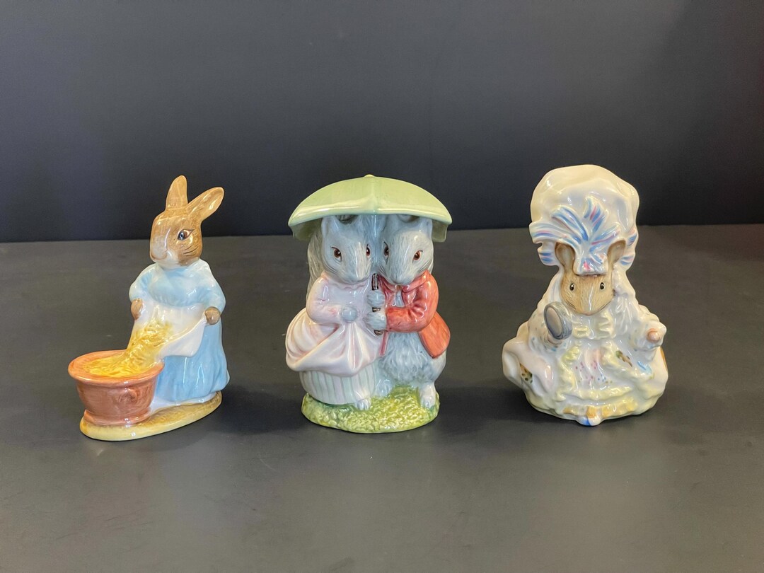 Choice of Beatrix Potter Porcelain Figurines - Etsy