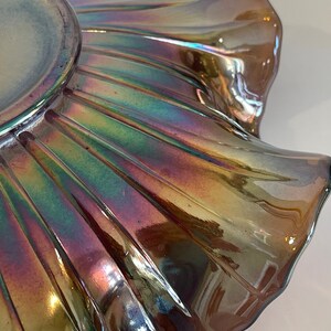 Carnival Glass Good Luck Bowl - Etsy