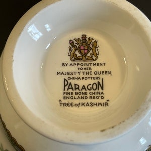 Paragon Tree of Kashmir Tea Cup and Saucer - Etsy