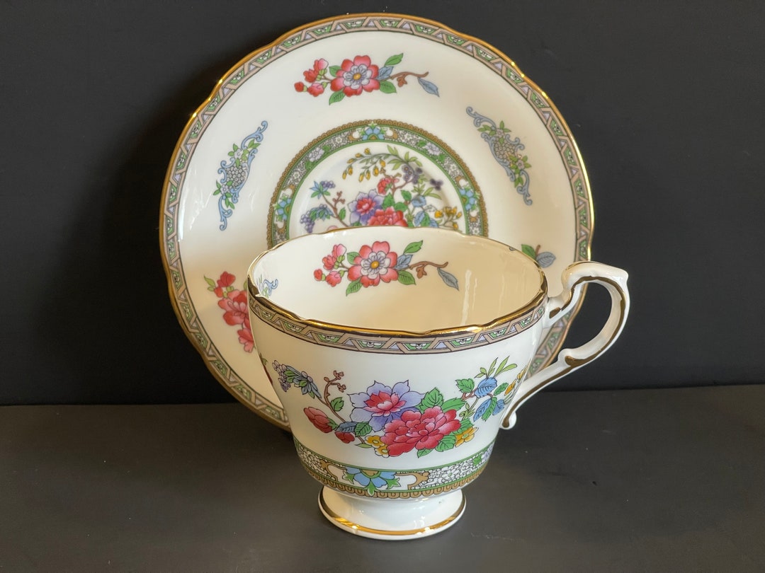 Paragon Tree of Kashmir Tea Cup and Saucer - Etsy