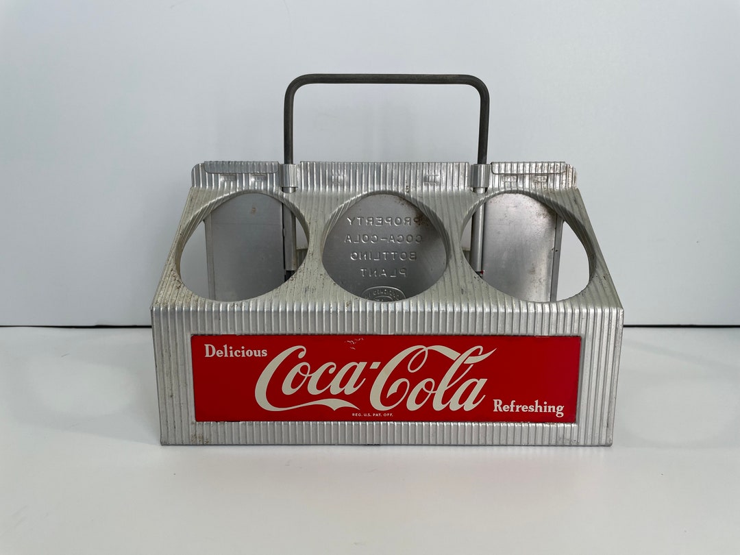 1950's Metal Coca Cola Bottle Carrier - Etsy