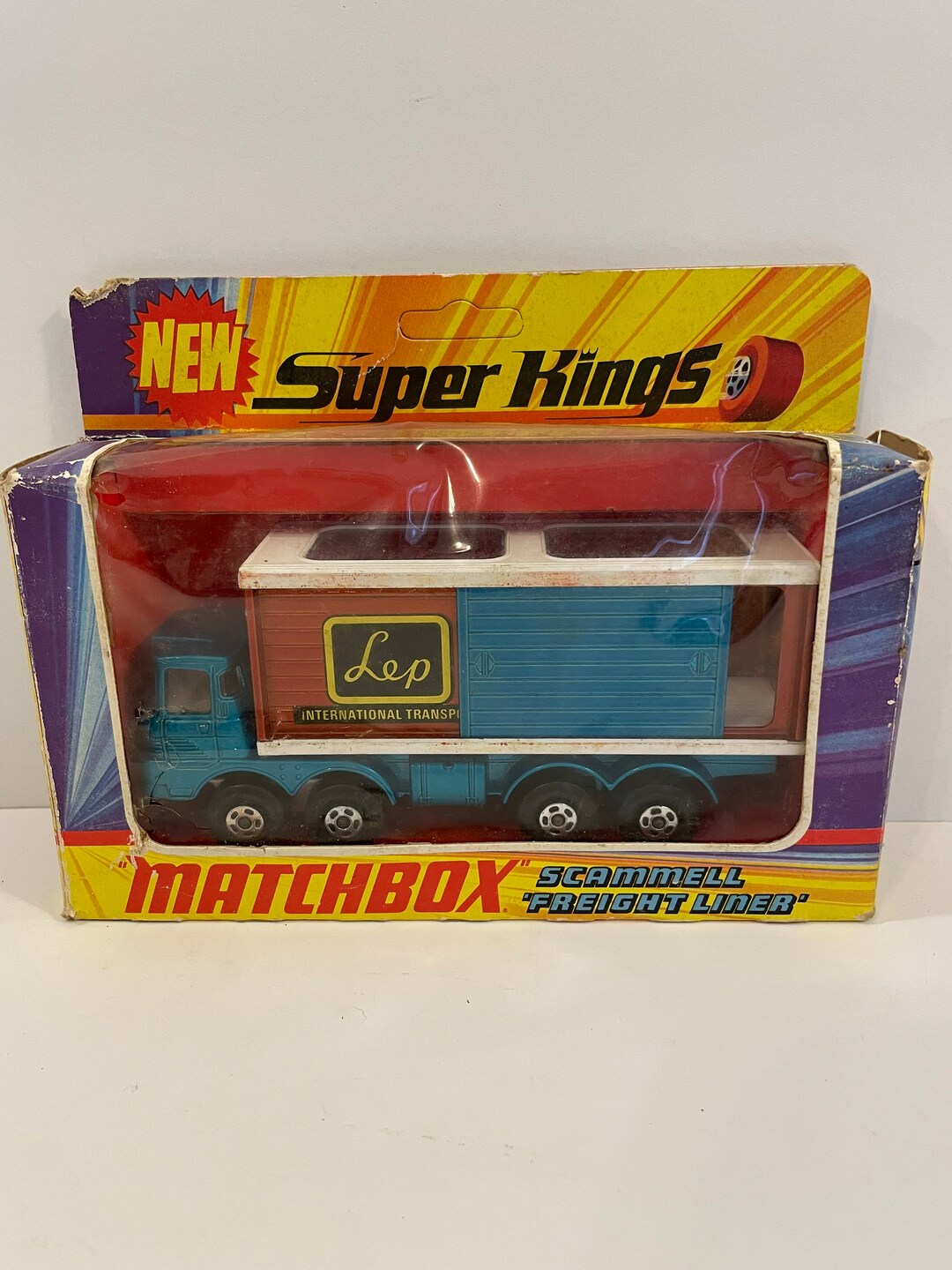 1971 Matchbox Super Kings Lesney Scammell K14 Freight Liner - Original ...