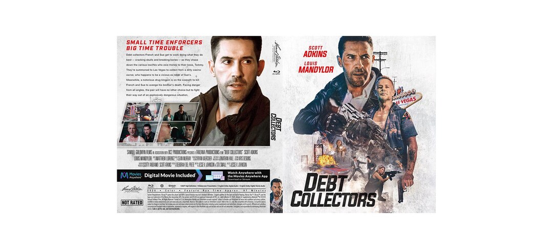 Custom Debt Collectors Blu-ray W/ Case - Etsy
