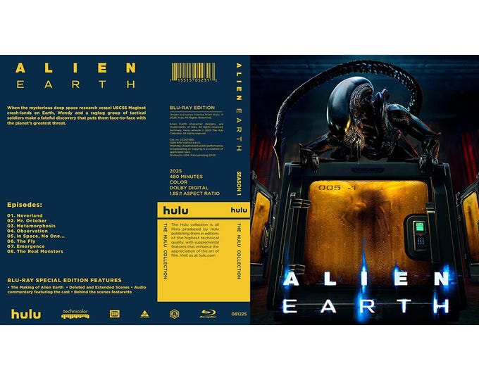 Custom Alien Earth (special Features) Discs W/ Case - Etsy