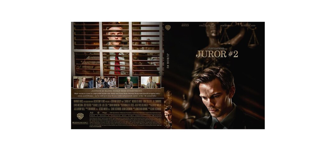 Custom Juror 2 Blu-ray W/ Case - Etsy