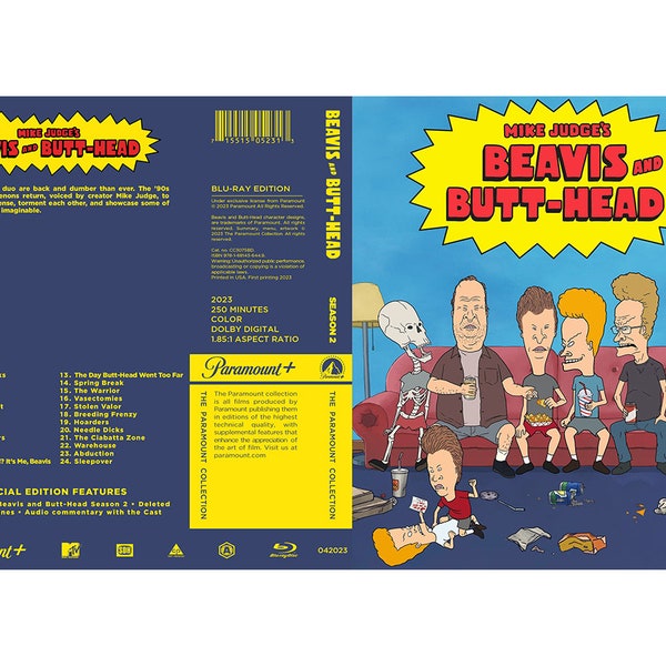 Beavis and Butthead Dvds - Etsy