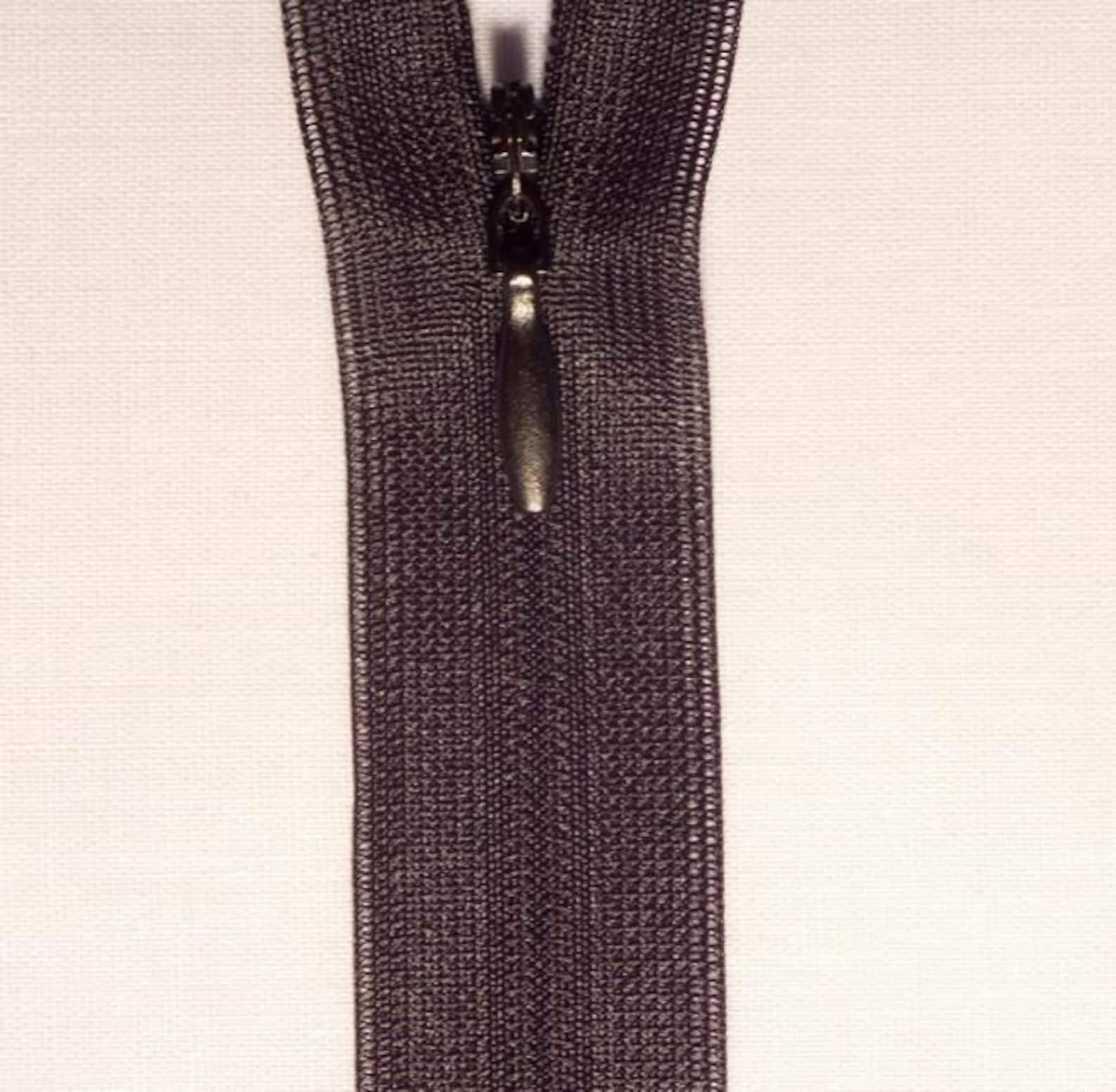 Professional Invisible Concealed Zip Black 4 to - Etsy