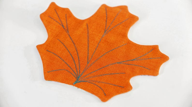 PDF Sewing Pattern – Instant Download, 3 Different Leaf Coasters ...