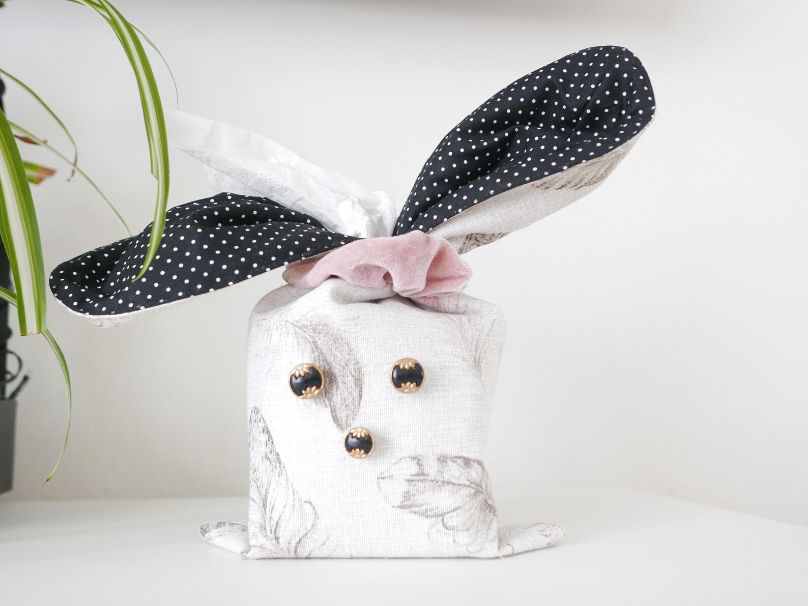 Paper Sewing Pattern & Tutorial, Bunny-shaped Fabric Cover for Your ...