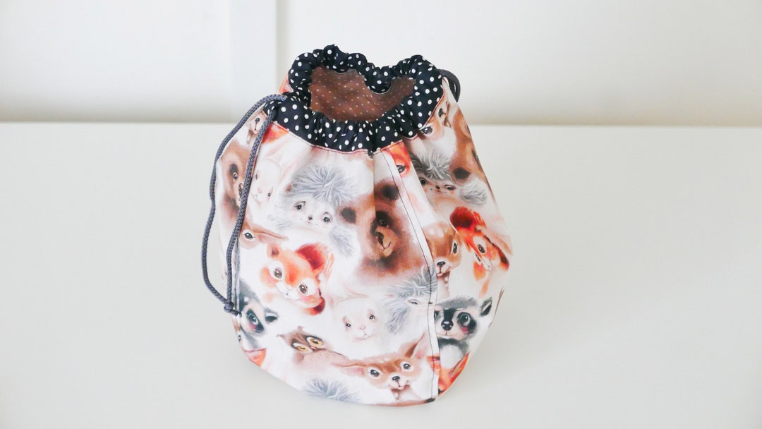 Drawstring Bag,5 Sizes, Sewing Pattern, Pattern PDF With Templates ...