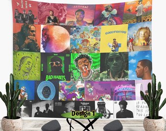 Rap Album Cover Wall Collage - Etsy