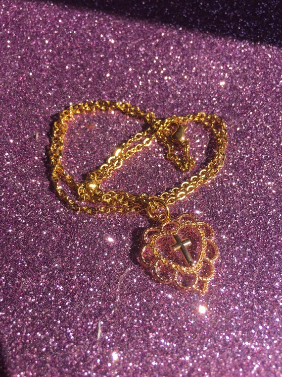 Fairy Y2K Golden Medallion Basic Y2k Necklace Choker Bratz - Etsy