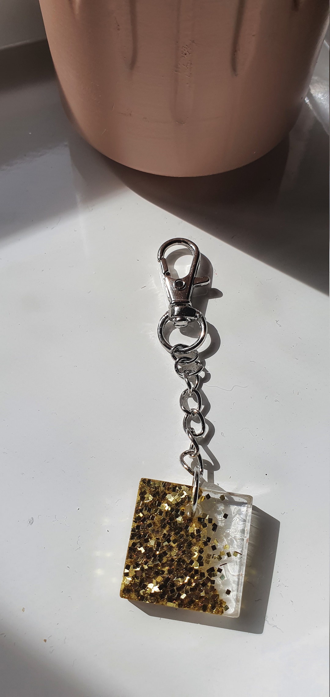 Square Keyring - Etsy
