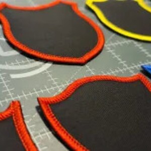 Full Color, Dye Sublimated Patches With Faux Merrow Border - Etsy