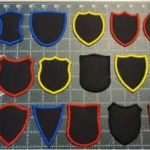 Full Color, Dye Sublimated Patches With Faux Merrow Border - Etsy