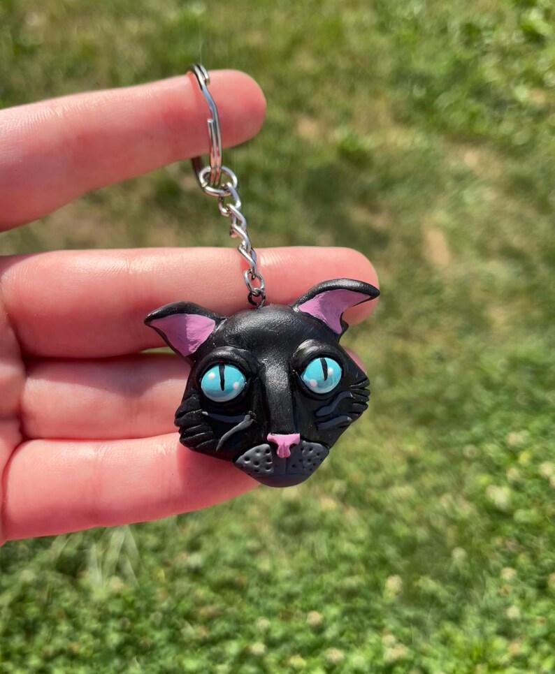 The Other Cat - Wuss Puss/coraline Cat/other Mother/coraline Keychain ...
