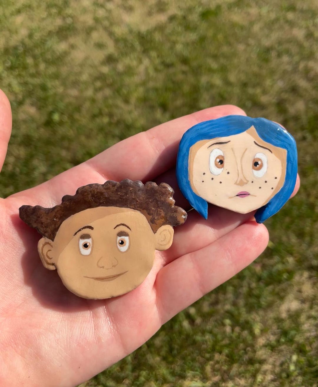 Coraline & Wybie Magnets - Coraline/wuss Puss/bobinsky/other Mother ...