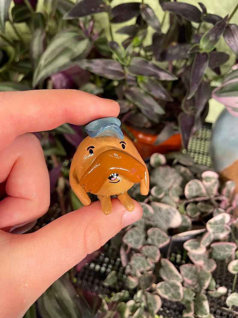 Starchy/adventure Time/miniature Figurine/plant Pal - Etsy