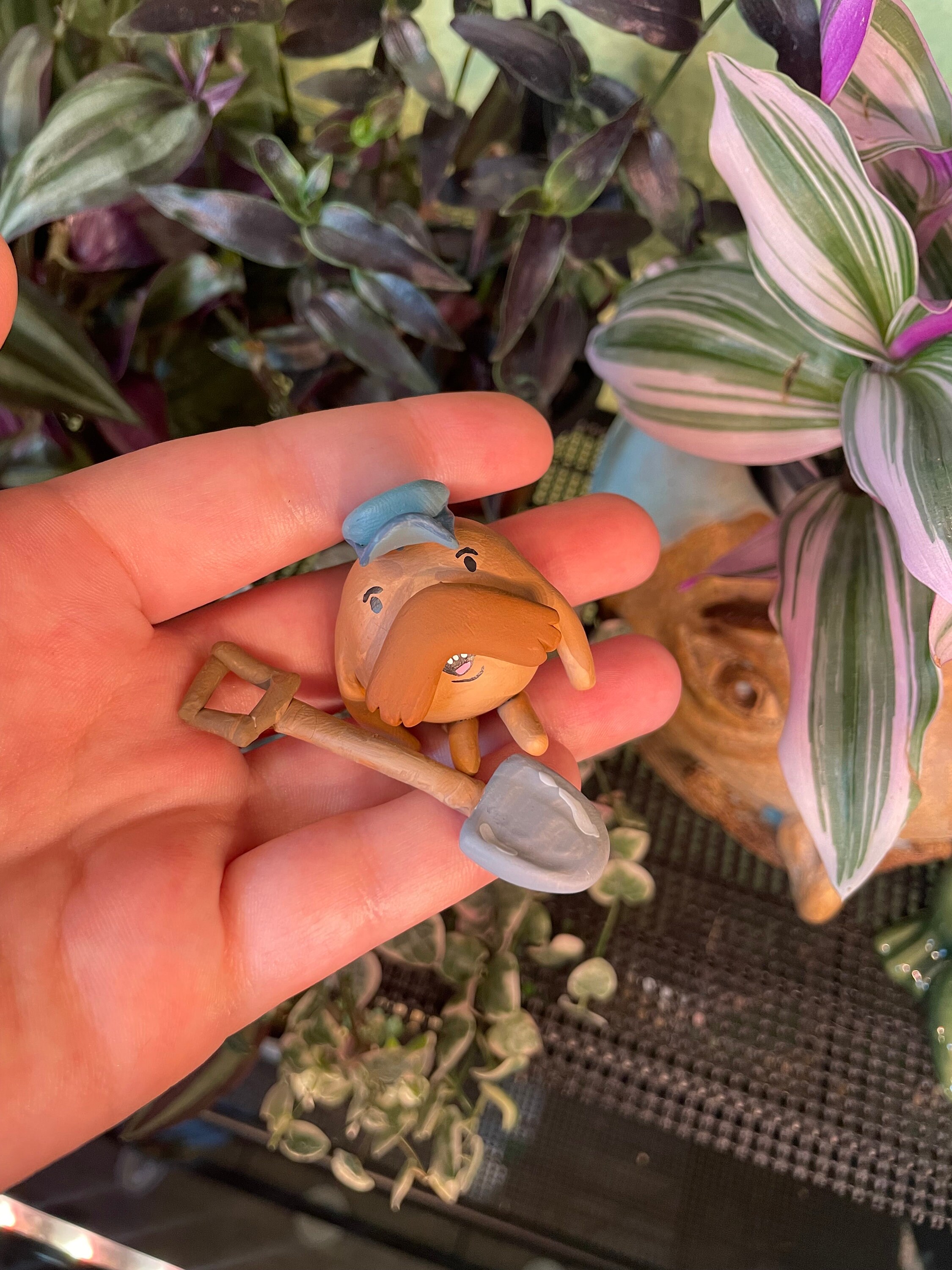 Starchy/adventure Time/miniature Figurine/plant Pal - Etsy