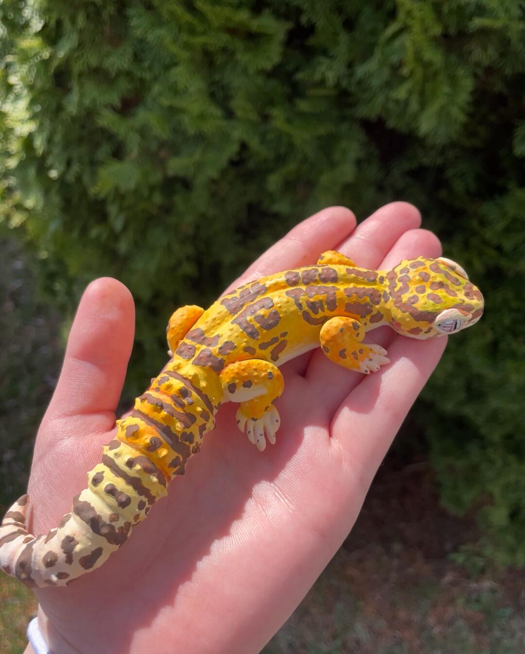 Leopard Gecko - Custom Gecko/leopard Gecko Custom/pet Portrait/custom ...