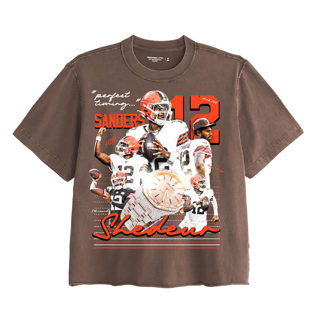 Shedeur Sanders | Browns | Graphic Tees | Football | Lendendary ...